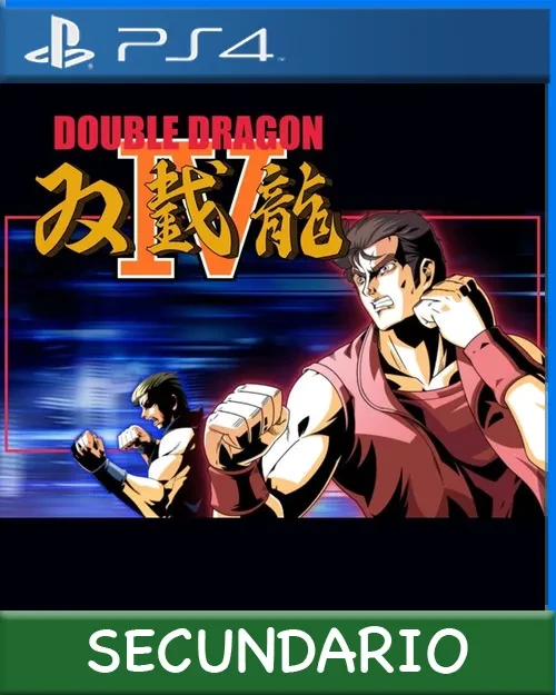 Ps4 Digital Double Dragon IV Secundario