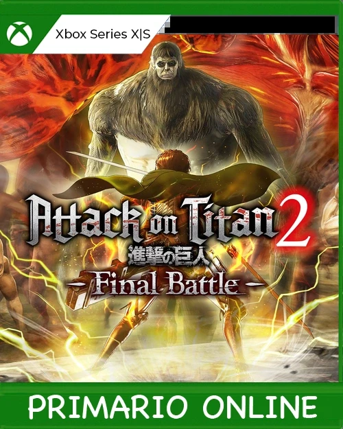Xbox Series X|S Attack on Titan 2: Final Battle Primario Online
