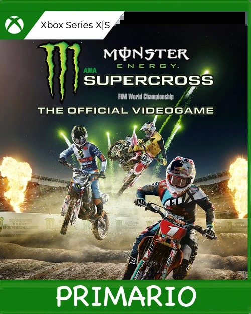Xbox Series X|S Monster Energy Supercross - The Official Videogame Primario